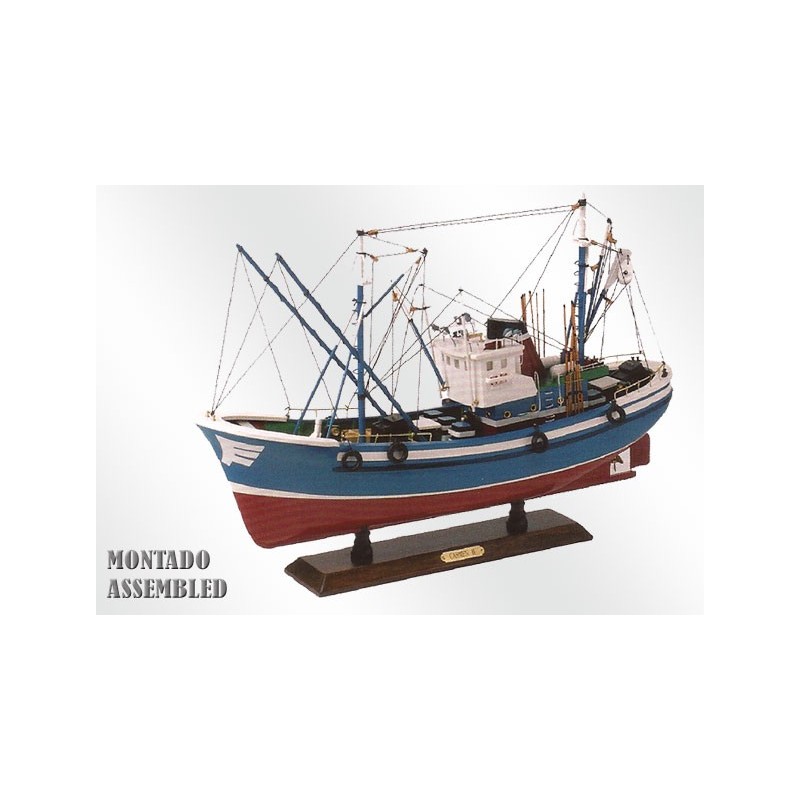 Reproduktion Fischerboot | Angeln Ausstattung | originelles Geschenk