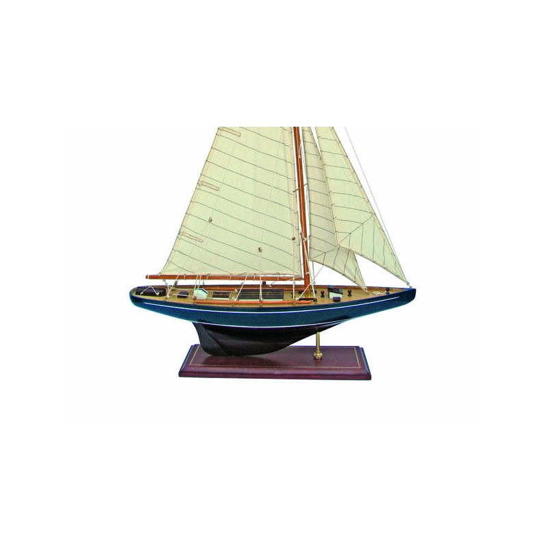 Velero azul decorativo para navegar