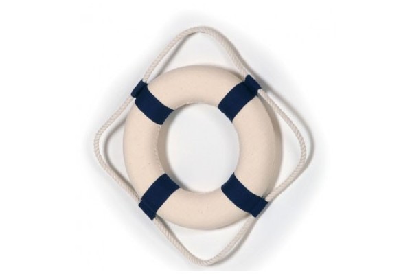 Life Ring decoration blue