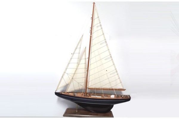 Velero azul decorativo para navegar