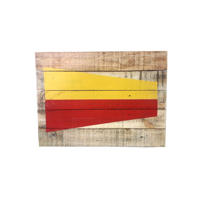 Flag "Number 7", original for elegant decoration.