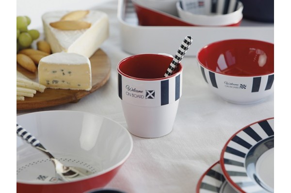 Tazza in melamina Marine Business della collezione VENEZIA.